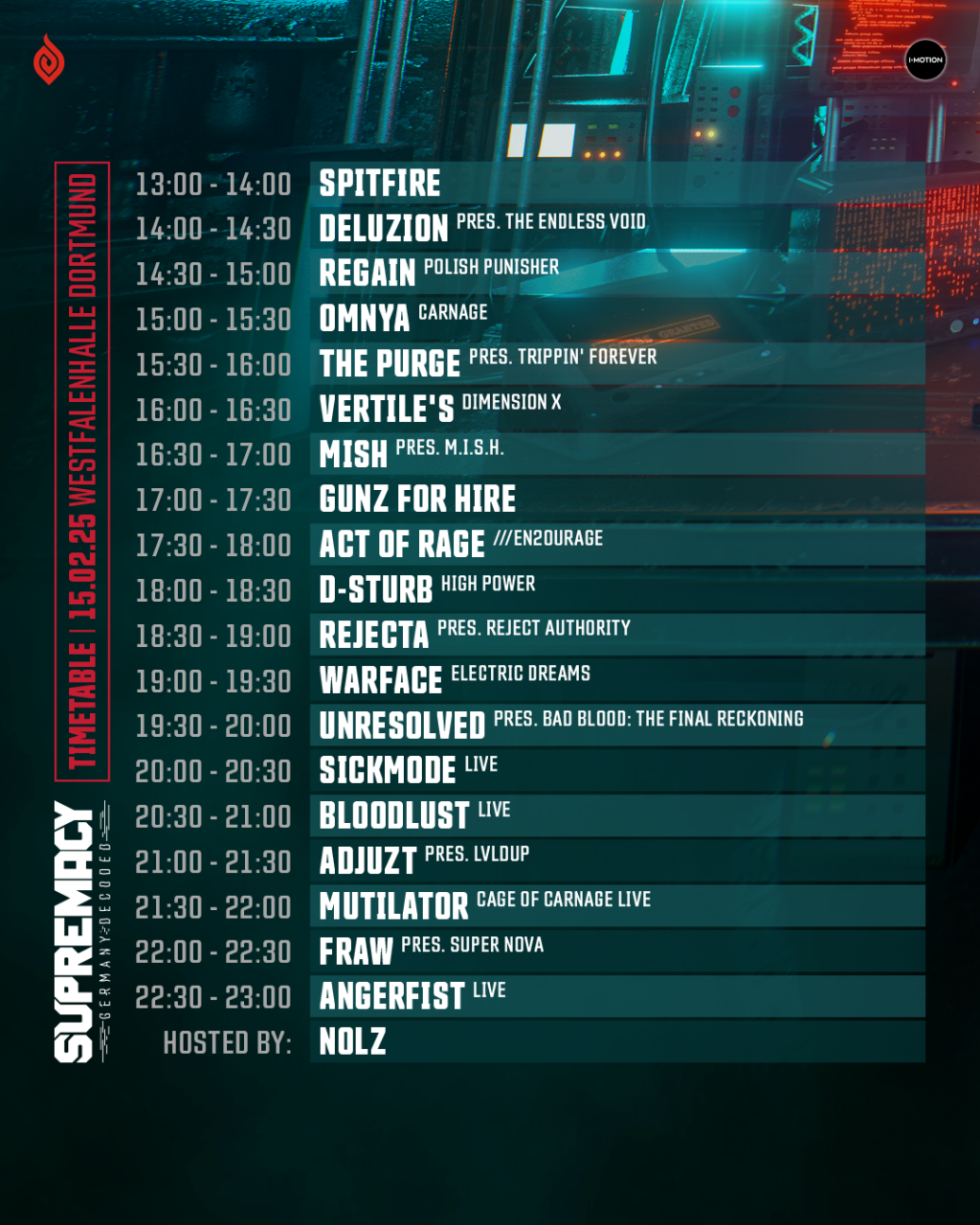 The Timetable of Supremacy 2025 - Germany Decoded is here! - Supremacy